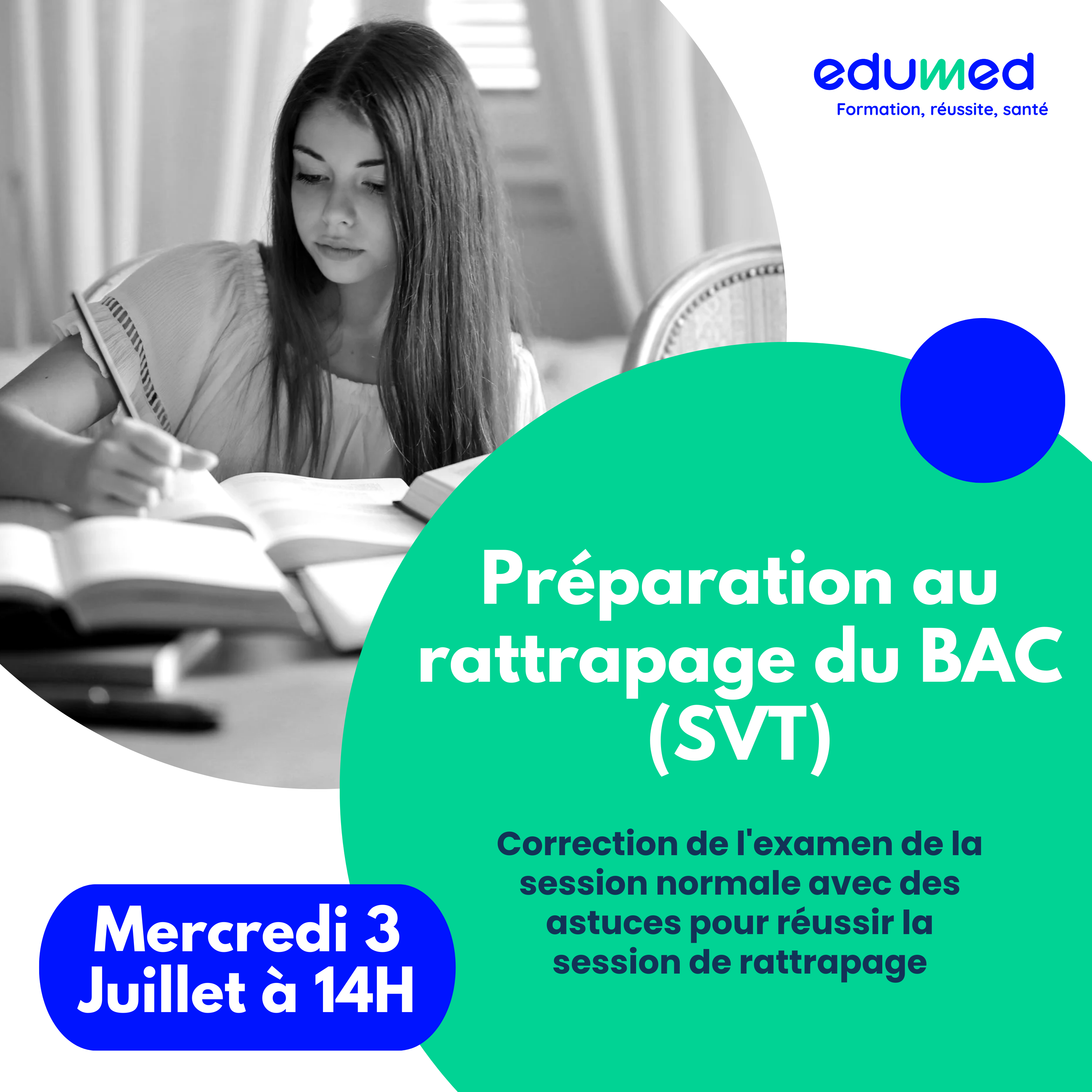 Session de rattrapage du bac - mercredi 3 juillet 2024 | EDUMED