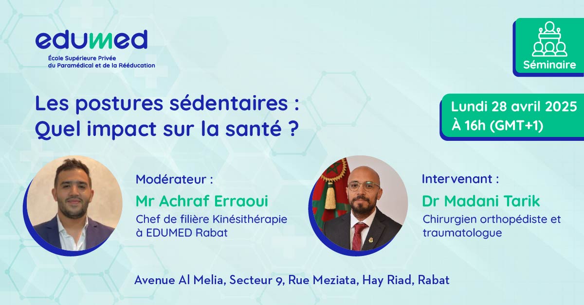 Séminaire EDUMED : Les postures sédentaires, quel impact sur la santé ...